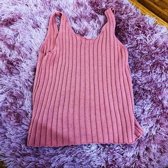 Pink Rose | Tops | Ribbed Tank Top | Poshmark